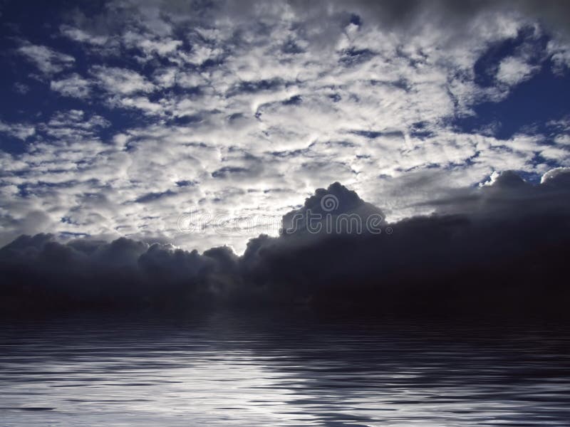 Looming Storm stock photo. Image of postcard, amazing - 2032634