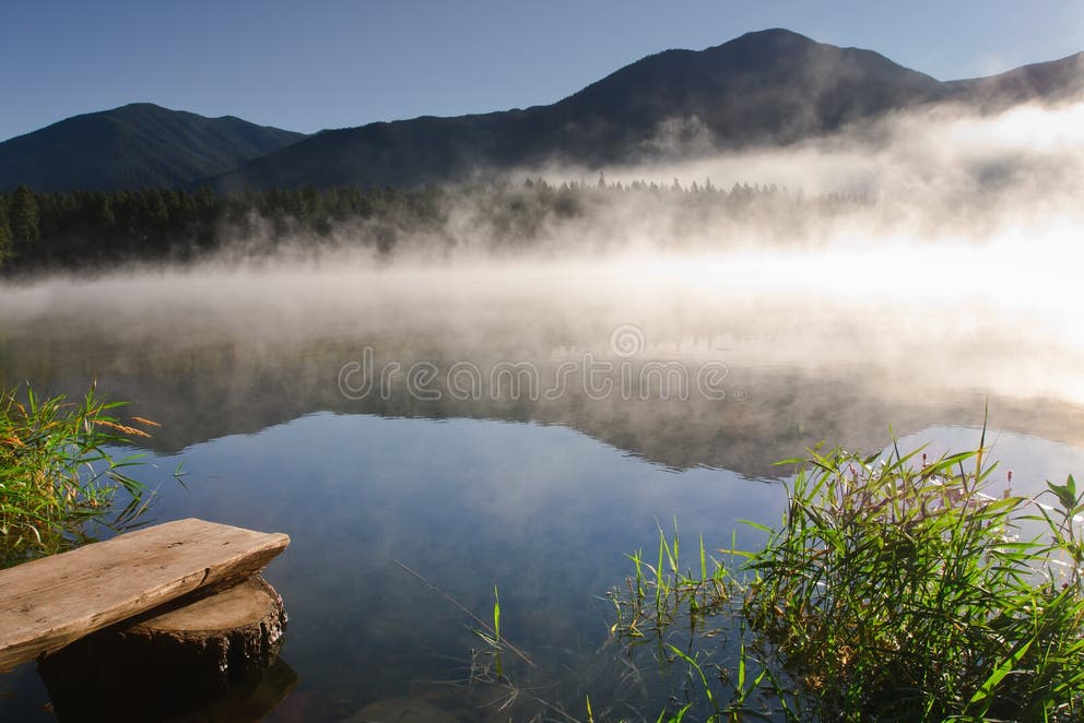 Loon Lake BC stock photo. Image of lakes, pine, kananaskis - 22015552