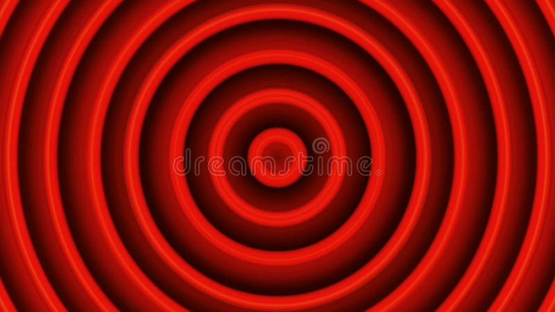 Looney Tunes Red Circles Vortex Quick Animation Loop Stock Video ...