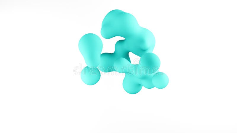 A Loop Animation of Droplets Floating Around Stock Video - Video of ...