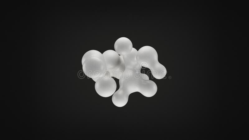 A Loop Animation of Droplets Floating Around Stock Video - Video of ...