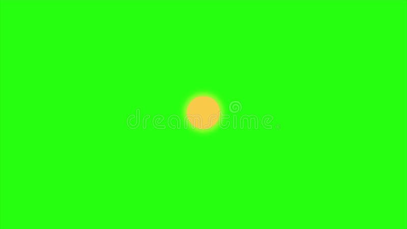 Loop Animation Energy with Comic Style on Green Screen Background Stock ...