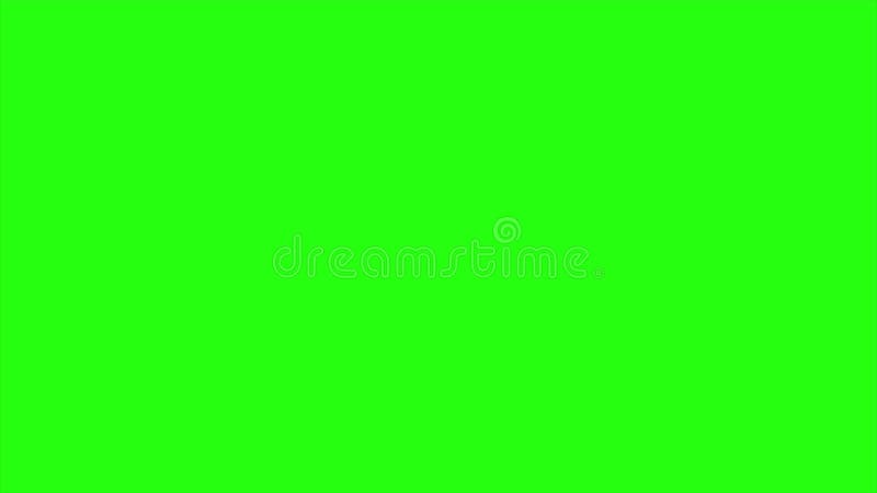 Loop Animation Doodle Art on Green Screen Background Stock Video ...