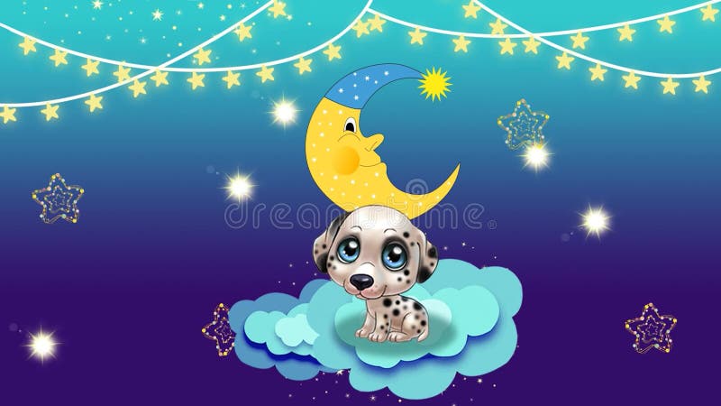 LOOP ANIMATION, LULLABY BACKGROUND.AUTHOR S ANIMATION Stock Footage ...