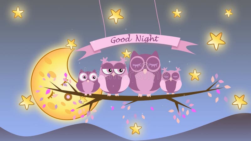 Loop Animation, Lullaby Background.author S Animation Stock Video ...