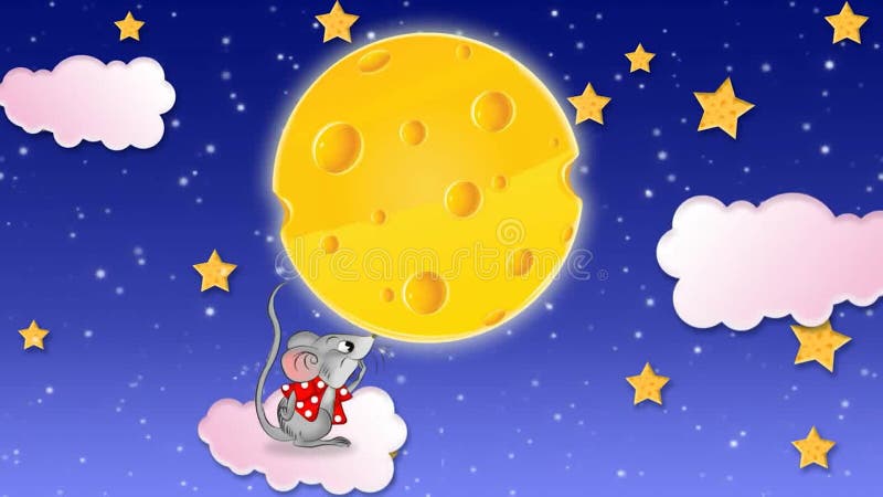 LOOP ANIMATION, LULLABY BACKGROUND.AUTHOR S ANIMATION Stock Video ...