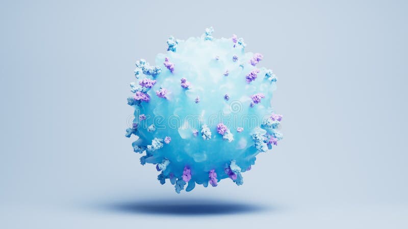 Loop Animation of Lymphocytes and Biological Immune System, 3d ...
