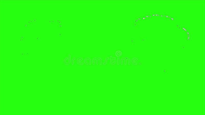 Loop Animation Smoke on Green Screen Background Stock Footage - Video ...