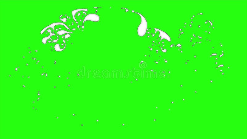 Loop Animation Smoke on Green Screen Background Stock Footage - Video ...