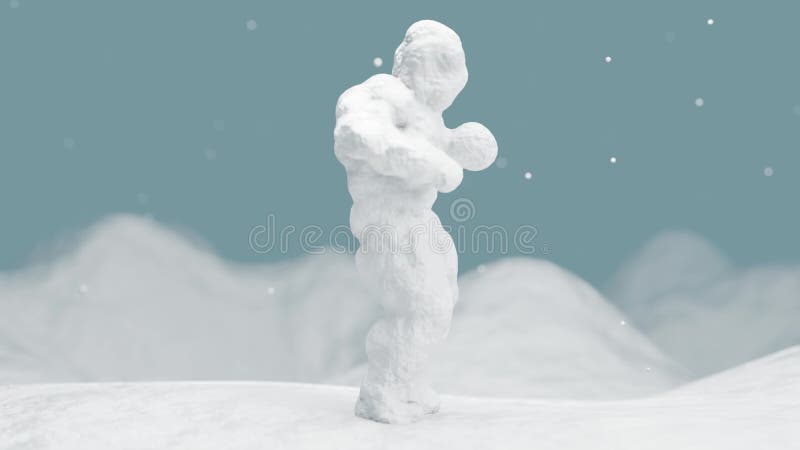 Loop Animation of Snowman Dancing, Hip Hop, Kids Party, 3d Stock Video ...