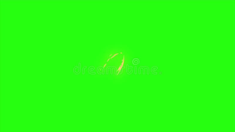 Loop Animation Spark on Green Screen Background Stock Footage - Video ...