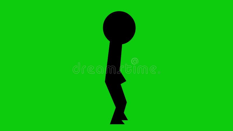 Walking Stickman Animation