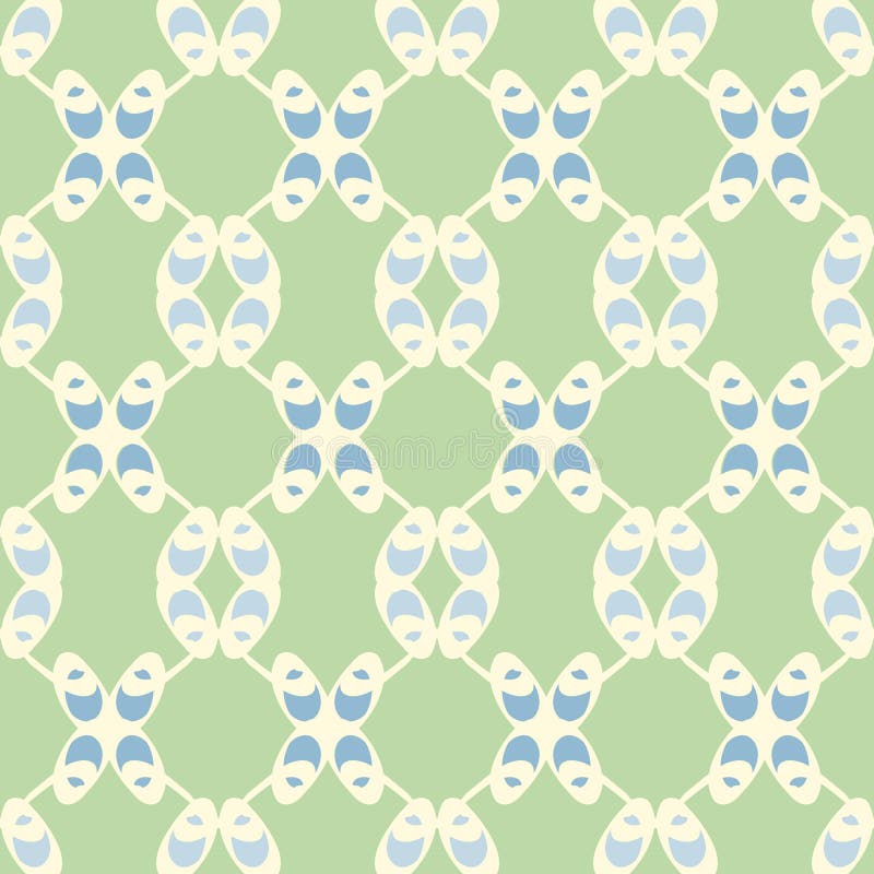 Criss Cross Loops Vector Repeat Pattern Stock Vector - Illustration of ...