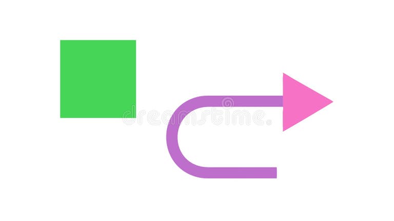 Loop Arrow Connection, Circular Data Flow. Vector Design Generative AI ...