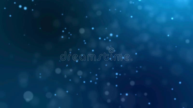 Loop Beautiful Blue Bokeh Abstract Background Stock Footage - Video of ...