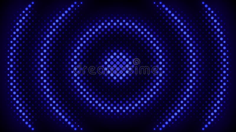 Loop Blue Background with Glowing Led Light Stock Footage - Video of ...