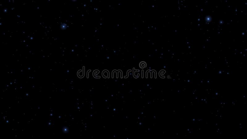 Loop Blue Flickering Particles Flow Up Animation Abstract Background ...