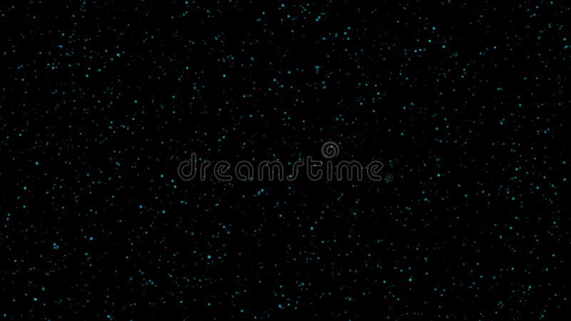 Loop Blue Small Bokeh Flow Up on Black Abstract Background Stock ...