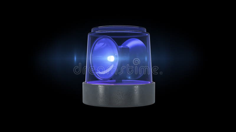 Loop Blue Center Flash Lights Optical Lens Flares Stock Footage - Video ...