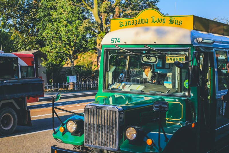 Loop Bus Connects Kanazawa Station in a Clockwise Loop with Most Sights ...