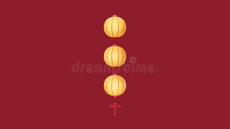 Loop Chinese Ancient Lanterns with Alpha Channel, 3d Rendering Stock ... Loop Chinese Ancient Lanterns with Alpha Channel, 3d Rendering Stock ...