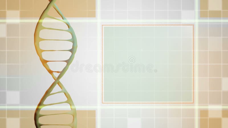 Dna Medical Frame Looped Background Stock Video - Video of science ...