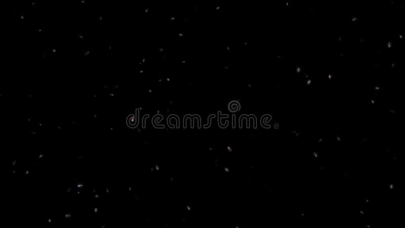 Loop Dust Particles Falling Down Animation Abstract Background Stock ...