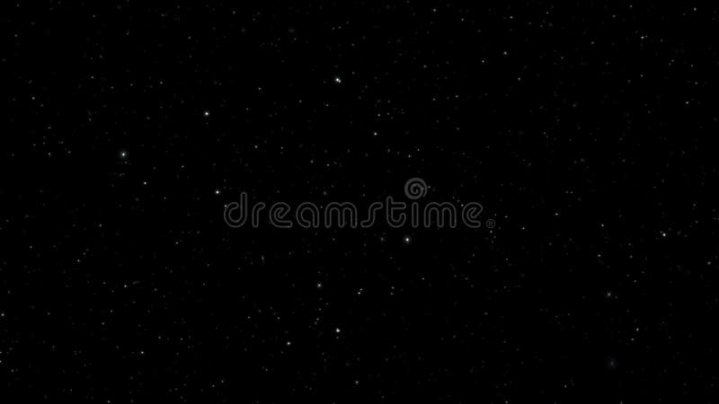 Loop Falling Dust Particles on Black Abstract Background Stock Video ...