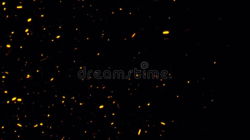 Loop Fire Particles Rising for Project Screen Overlay Stock Video ...