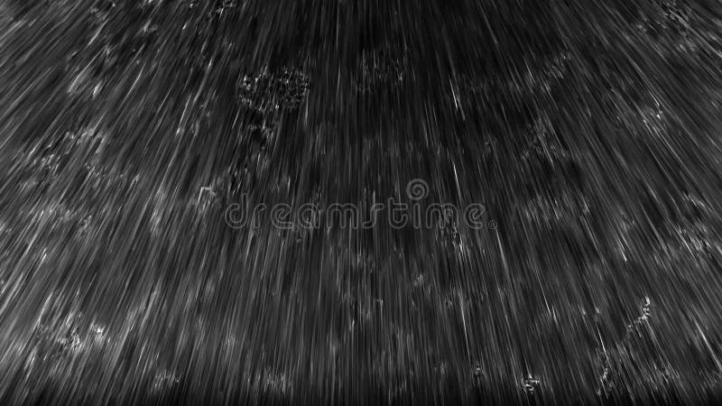 Loop Footage of Rain Falling on Black Background Stock Video - Video of ...