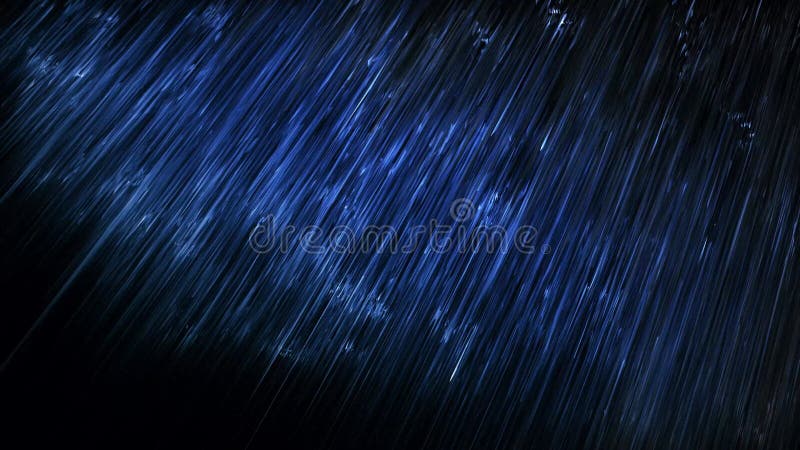 Loop Footage of Rain Falling on Black Background Stock Video - Video of ...