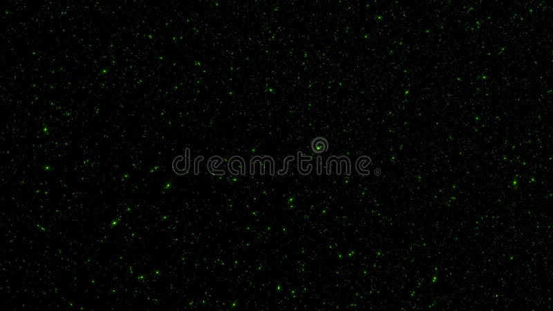 Loop Glow Green Particles Animation on Black Background Stock Footage ...