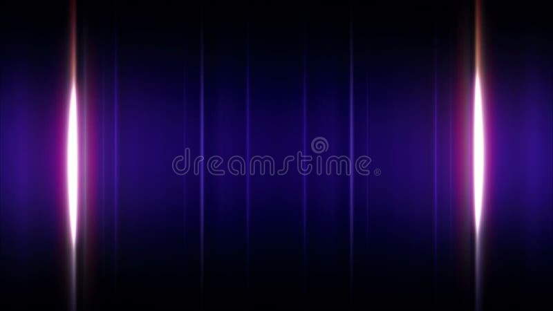 Loop Glow Vertical Laser Light on Dark Blue Stock Video - Video of ...