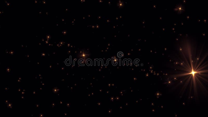 Loop Gold Stars Pattern Animation Abstract Background Stock Video ...