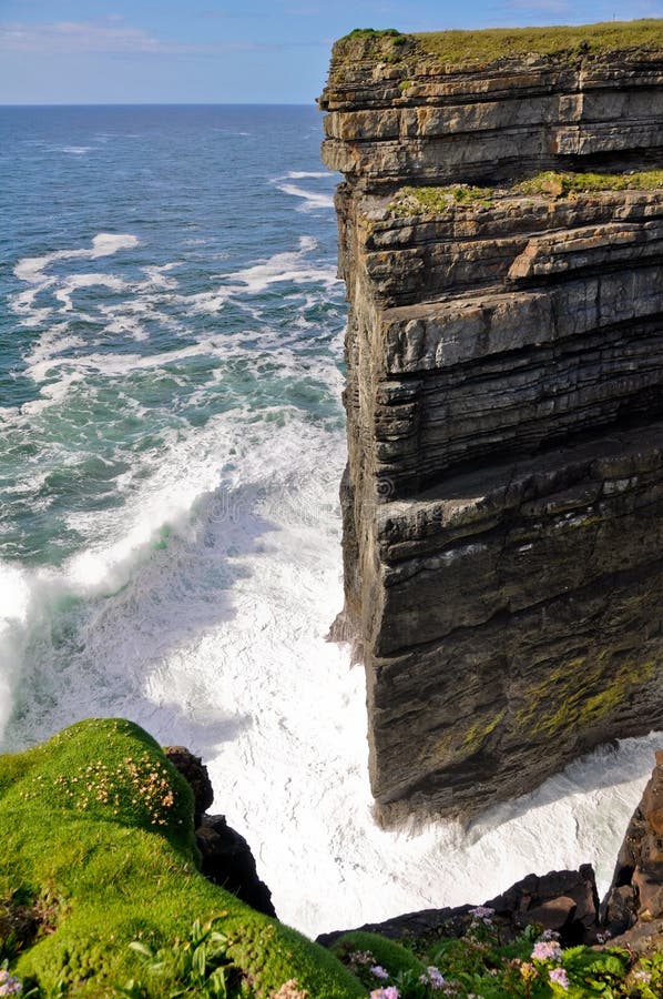 Loop head cliffs, Ireland stock photo. Image of landscape - 26605514