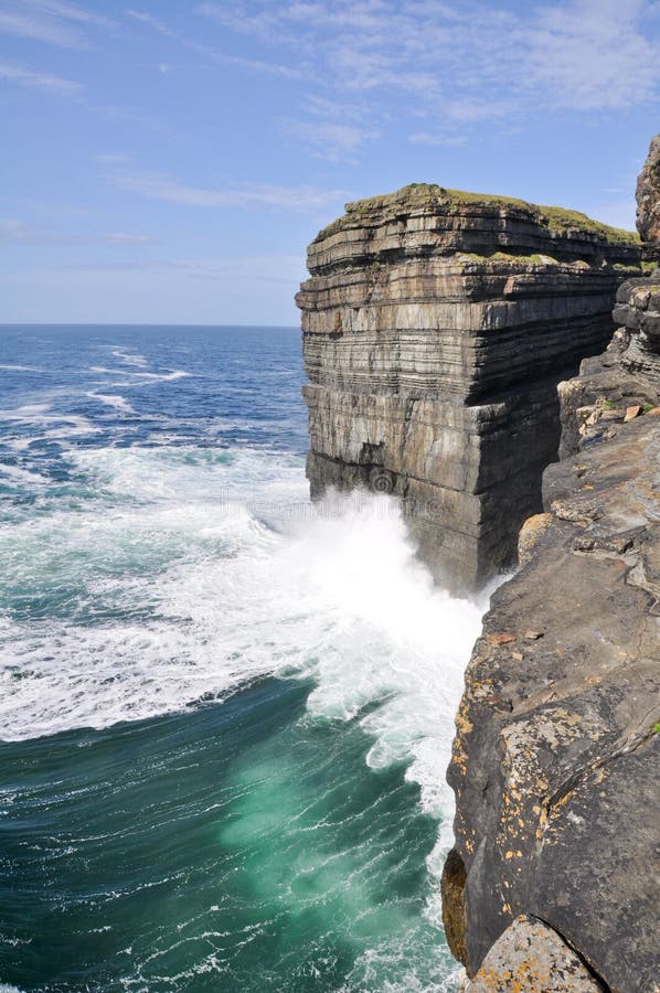 Loop head cliffs, Ireland stock photo. Image of landscape - 26605514