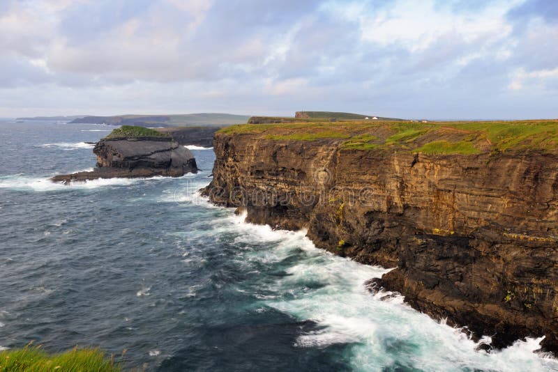 Loop Head Coastline stock photo. Image of water, coast - 10333002