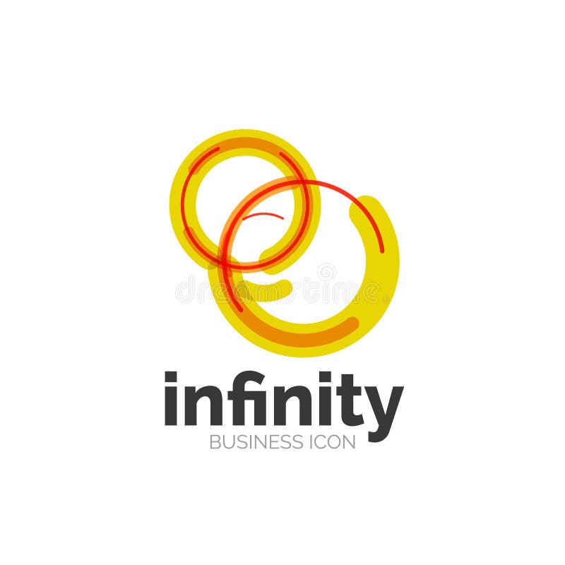 Loop, Infinity Business Icon Stock Vector - Illustration of shape, idea ...