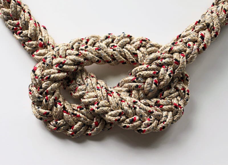 Loop knot rope string stock photo. Image of climb, boat - 97791956