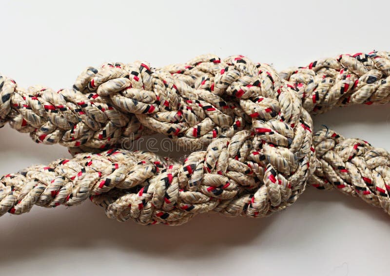 Loop knot rope string stock image. Image of cord, chains - 97791973