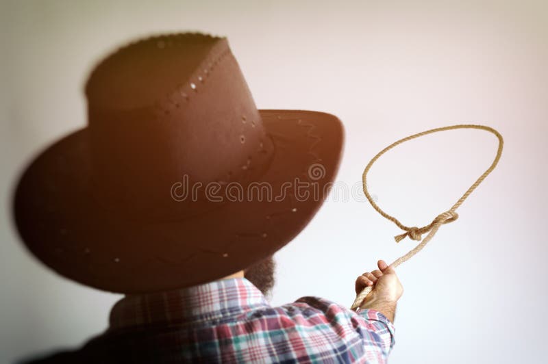 Lasso Cowboy Girl stock image. Image of beauty, model - 148335733