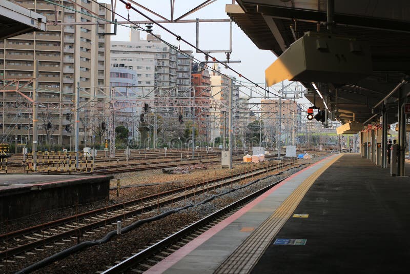 Loop Line in Osaka, Japan Osaka Station Editorial Photography - Image ...
