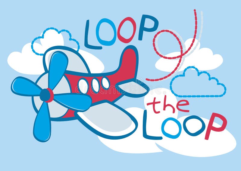 Airplane Loop Stock Illustrations – 369 Airplane Loop Stock ...