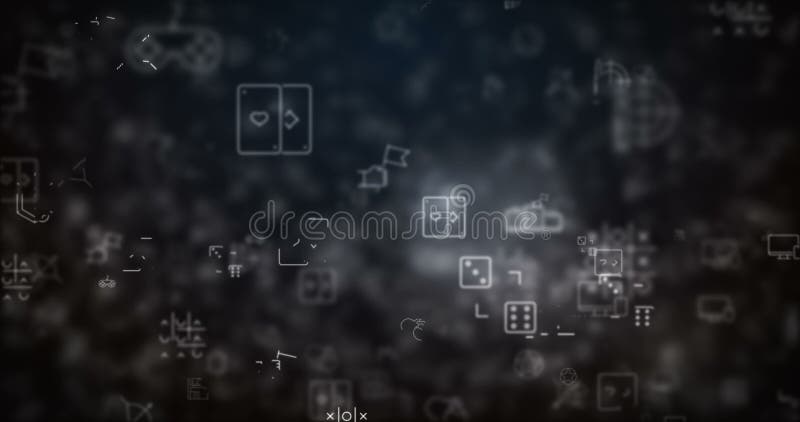 Loop Moved Award Icons Background Stock Footage - Video of line ...