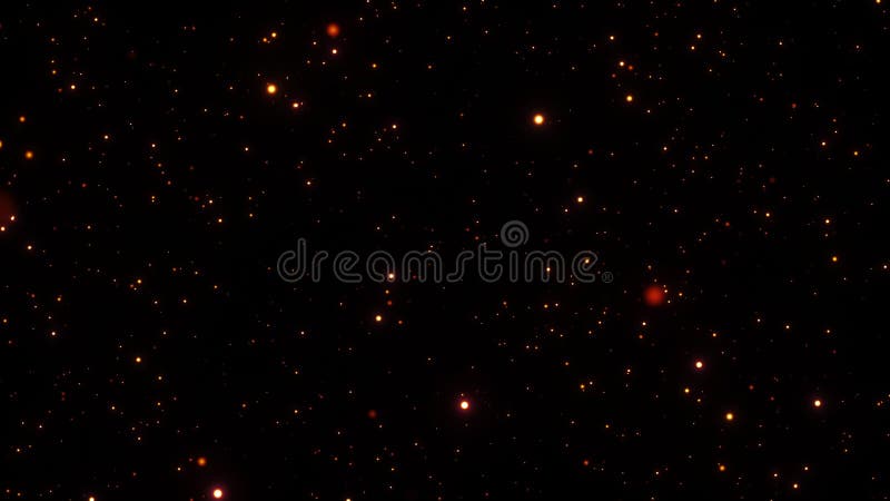 Loop Orange Red Falling Fire Particles Abstract Background Stock Video ...