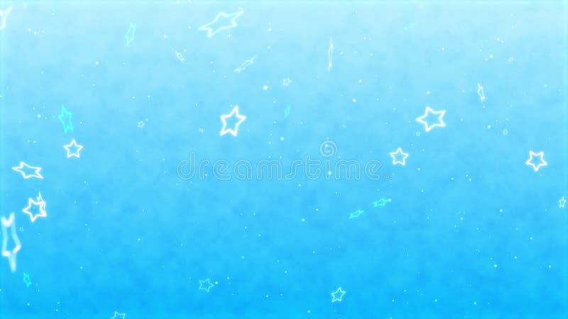 Loop Particle, Glowing Star and Light Blue Gradient Background Stock ... Loop Particle, Glowing Star and Light Blue Gradient Background Stock ...