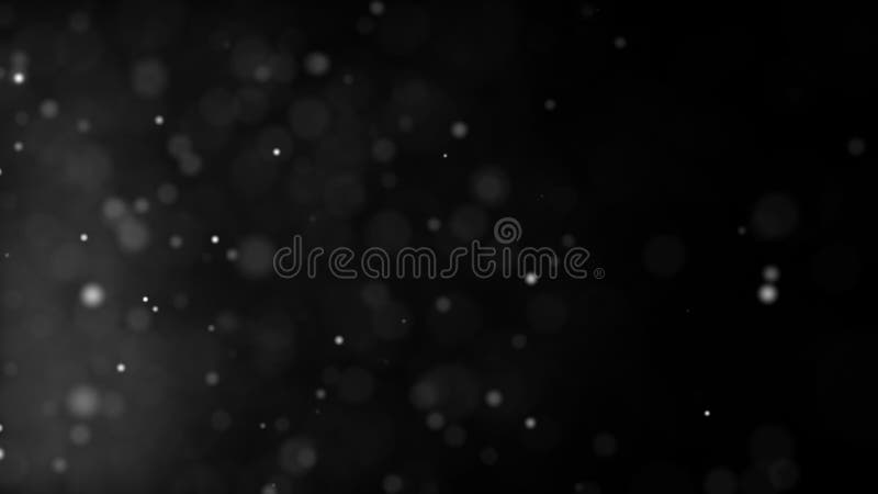 Loop Particles Glow Floating To Top Right Stock Video - Video of ...