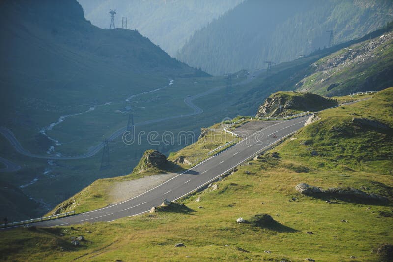 Loop Road stock photo. Image of outdoors, cloudscape - 69773334
