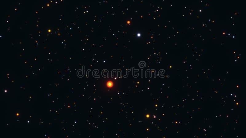 Fire Red Falling Ashes with Rising Black Smoke Particles - 4K Seamless ...