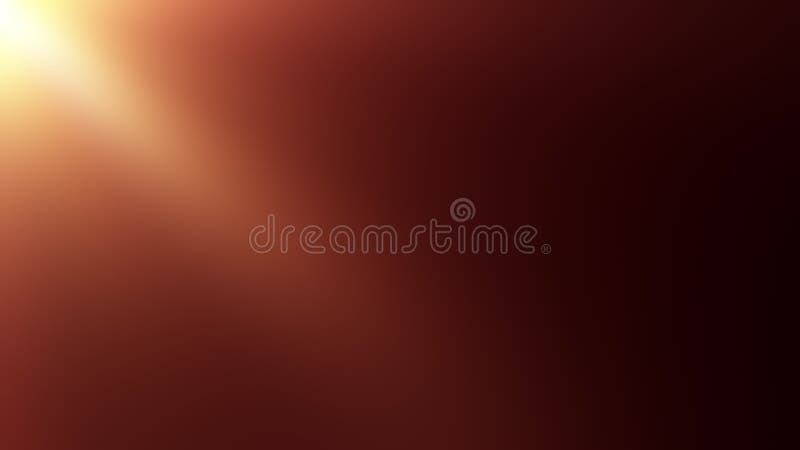 Loop Top Left Orange Gold Optical Flare Shine Light Stock Footage ...